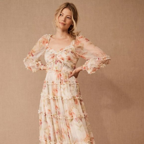 Needle & Thread | Dresses | Needle Thread Iris Bloom Gown | Poshmark